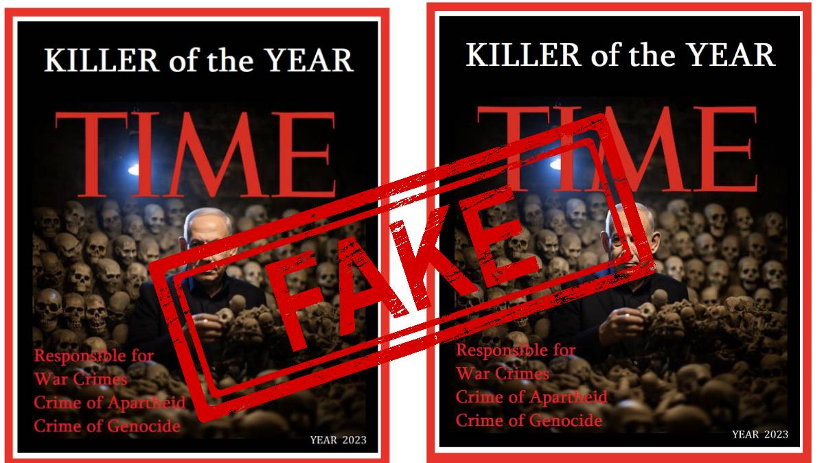 Fact check: TIME magazine did not name Benjamin Netanyahu as ‘killer of ...